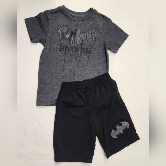 Batman | Matching Sets | Batman Grey And Black Shirt With Matching ...
